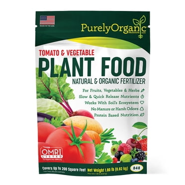 Purely Organic Products Weed & Feed Lawn Food (15 Lb - Covers 3000 Sq ...