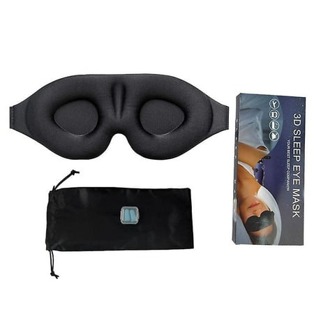 Sleep Eye Mask For Men Women, 3d Contoured Cup Sleeping Mask ...