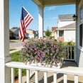 12 Bundles Artificial Flowers Faux Fake Plant for Spring Summer Home ...