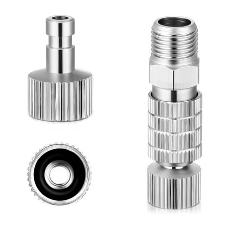 Redempat Airbrush Quick Release Adaptor with Adjustable Valve ...