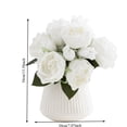 WNFJR Realistic Artificial Rose, Vibrant Floral Decor, Perfect for Home ...