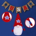 Blue Red Cotton Patriotic Gnome for Fourth of July Door Decor ...