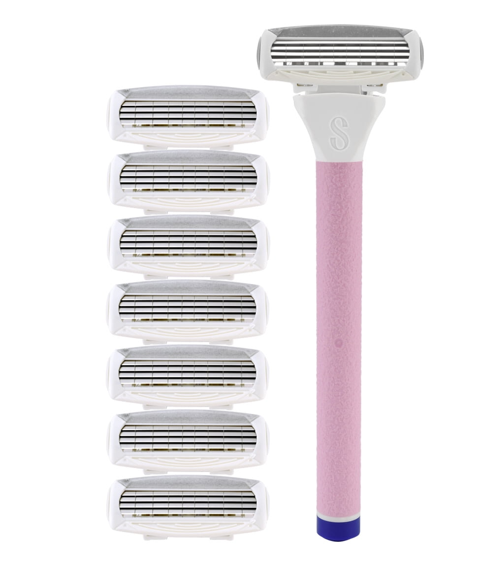 Skintimate Bloom Razor for Women, 4 Ultra-Thin Blades, with 1 Handle ...