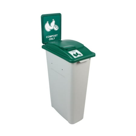 Busch Systems Waste Watcher Compost Only - Single Stream 23 G w/ Sign ...