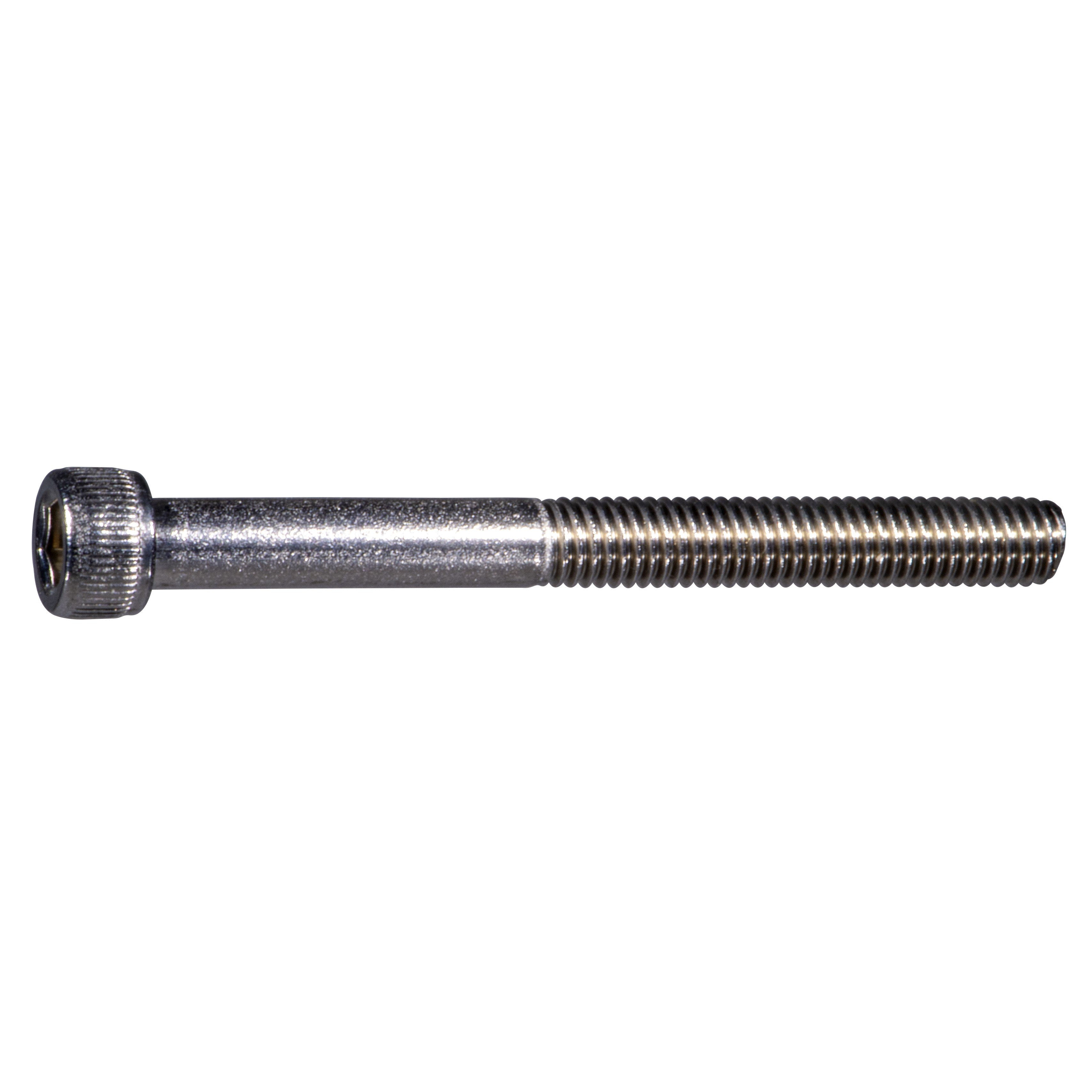 #10 x 2" Stainless Knurled Head Hex Socket Cap Screw (8 pcs.) - Walmart.com