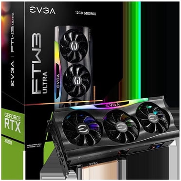 EVGA GeForce RTX 3090 FTW3 Ultra Gaming Graphic Card, Black - Walmart.com