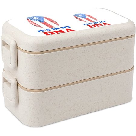 Puerto Rico Flag It's in My DNA Bento Box Set All In One Japanese Boxes ...