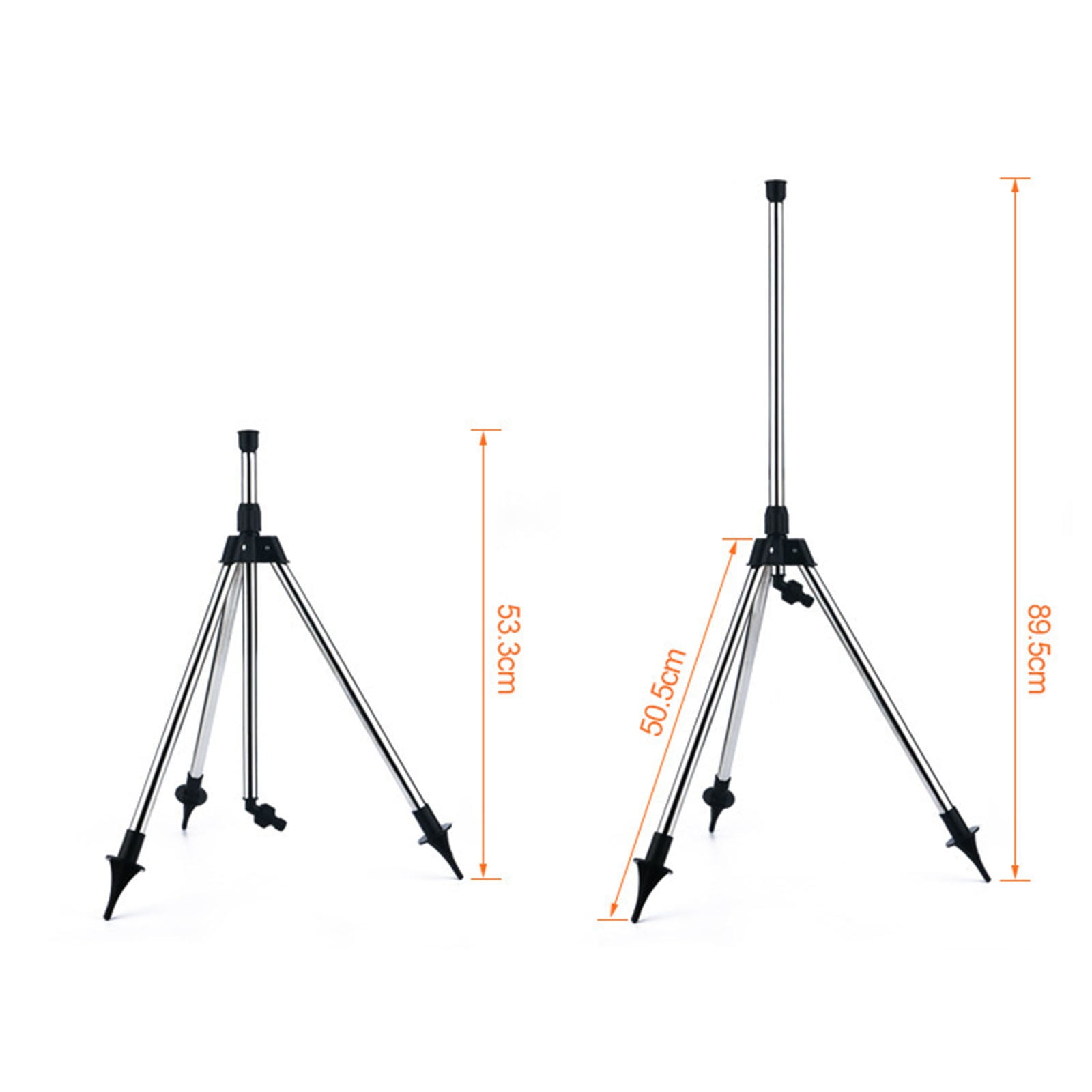 Impact Sprinkler Head on Tripod Base, Heavy Duty Lawn Sprinkler, 360 ...