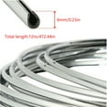 12M U Shaped Moulding Trim Strips For Car Door Hoods Edges Protections ...
