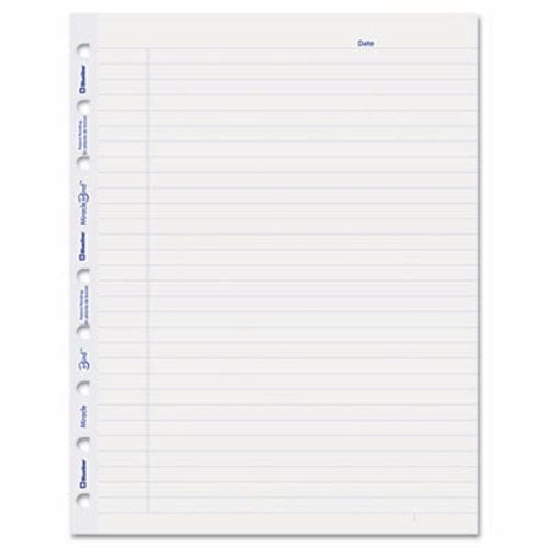 5PK Blueline MiracleBind Notebook 9-1/4 x 7-1/4 Ruled Paper Refill ...