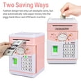 XGeek Electronic Piggy Bank for Kids Cash Coin Cartoon ATM Money Saver Coin Bank for Kids with ...