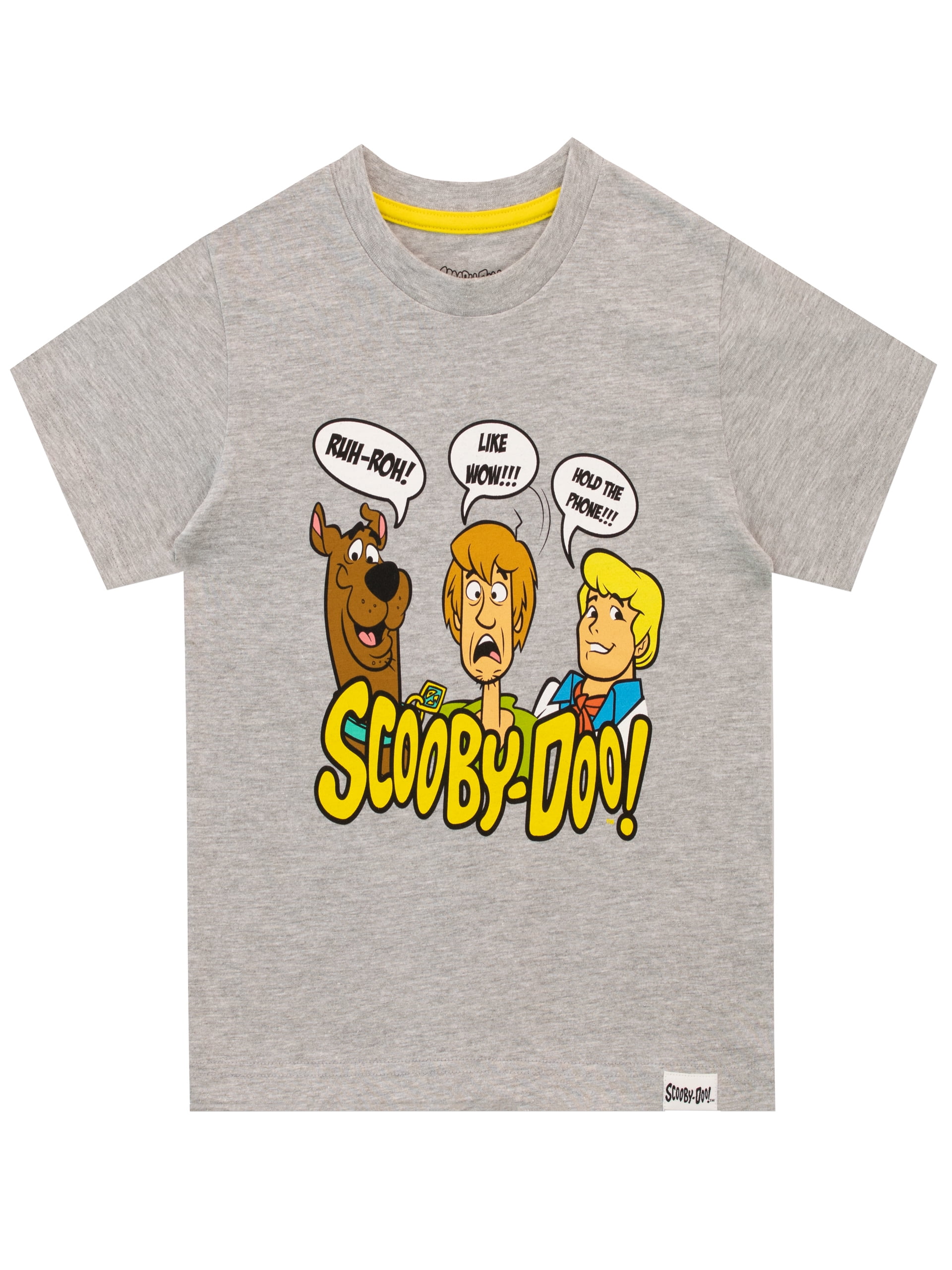 Scooby Doo Boys T-Shirt Gray Sizes 4-12 - Walmart.com