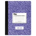 TOPS Composition Book w/Hard Cover, Legal/Wide, 9 3/4 x 7 1/2, White ...