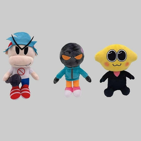 Skid And Pump Friday Night Funkin Plush Toy Soft Stuffed Dolls-1 ...