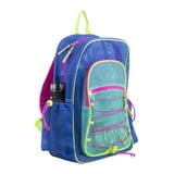 Eastsport Unisex Large Mesh Backpack with Bungee, Dynamic Blue ...