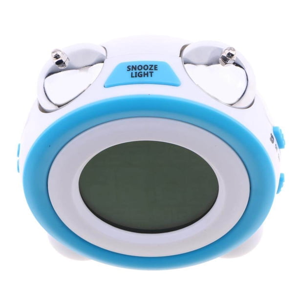 Dalazy Digital Dual Alarm Clock Loud Alarm Clock Twin Bell Kids Small ...