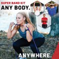 Lifeline Fitness Super Resistance Band Kit - Levels 1-4 - Adds ...