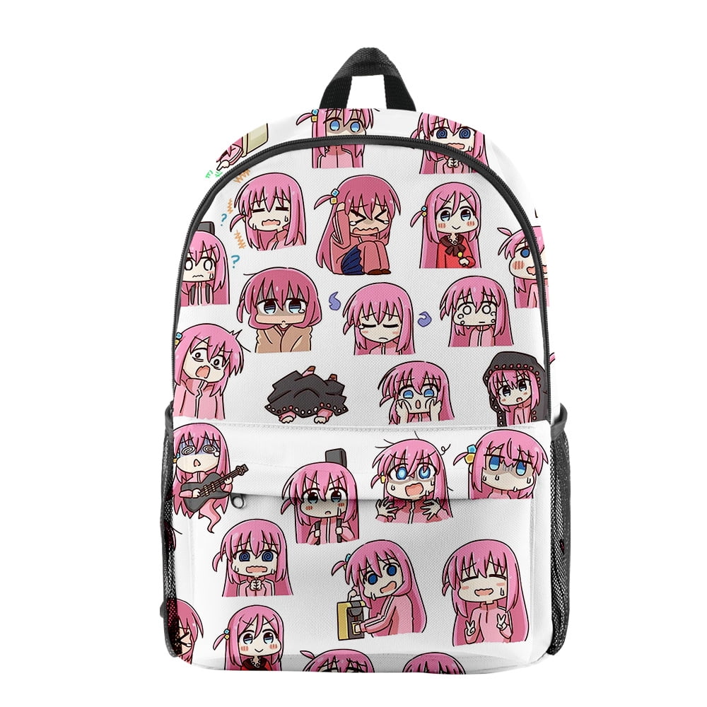 Anime BOCCHI THE ROCK! Merch Backpacks Zipper Pack Fashion School ...