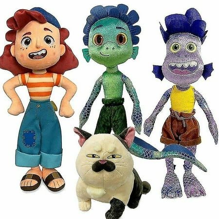 Luca Disney Pixar Alberto Luca Sea Monster Dolls Soft Stuffed Plush To ...