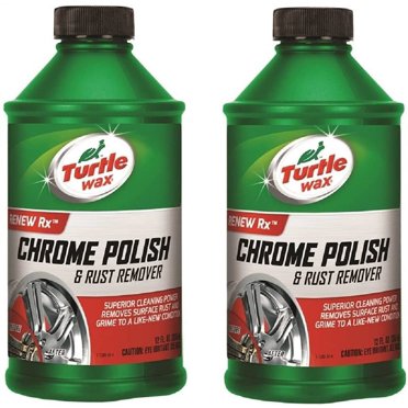 Turtle Wax Automotive Chrome Polish & Rust Remover - Car Detailing ...