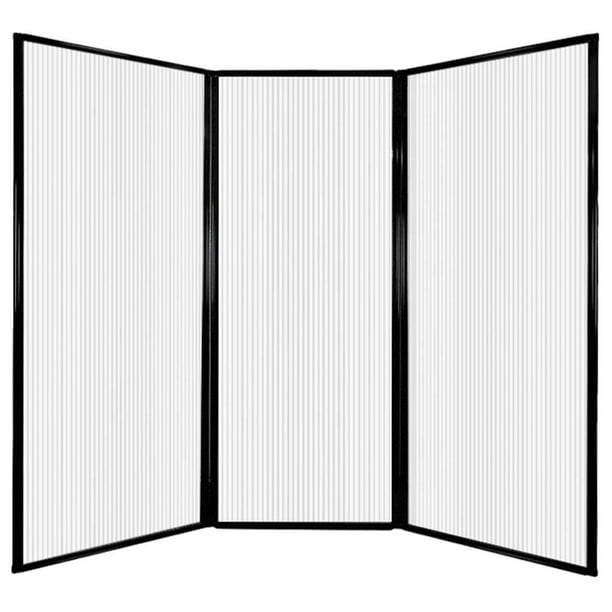 Versare Polycarbonate Privacy Screen Folding Panel | 3 Panels | 7'6 ...