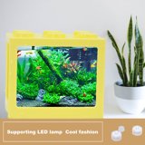 MIRROR Small Fish Tank Creative Superposition Wide Application Plastic ...