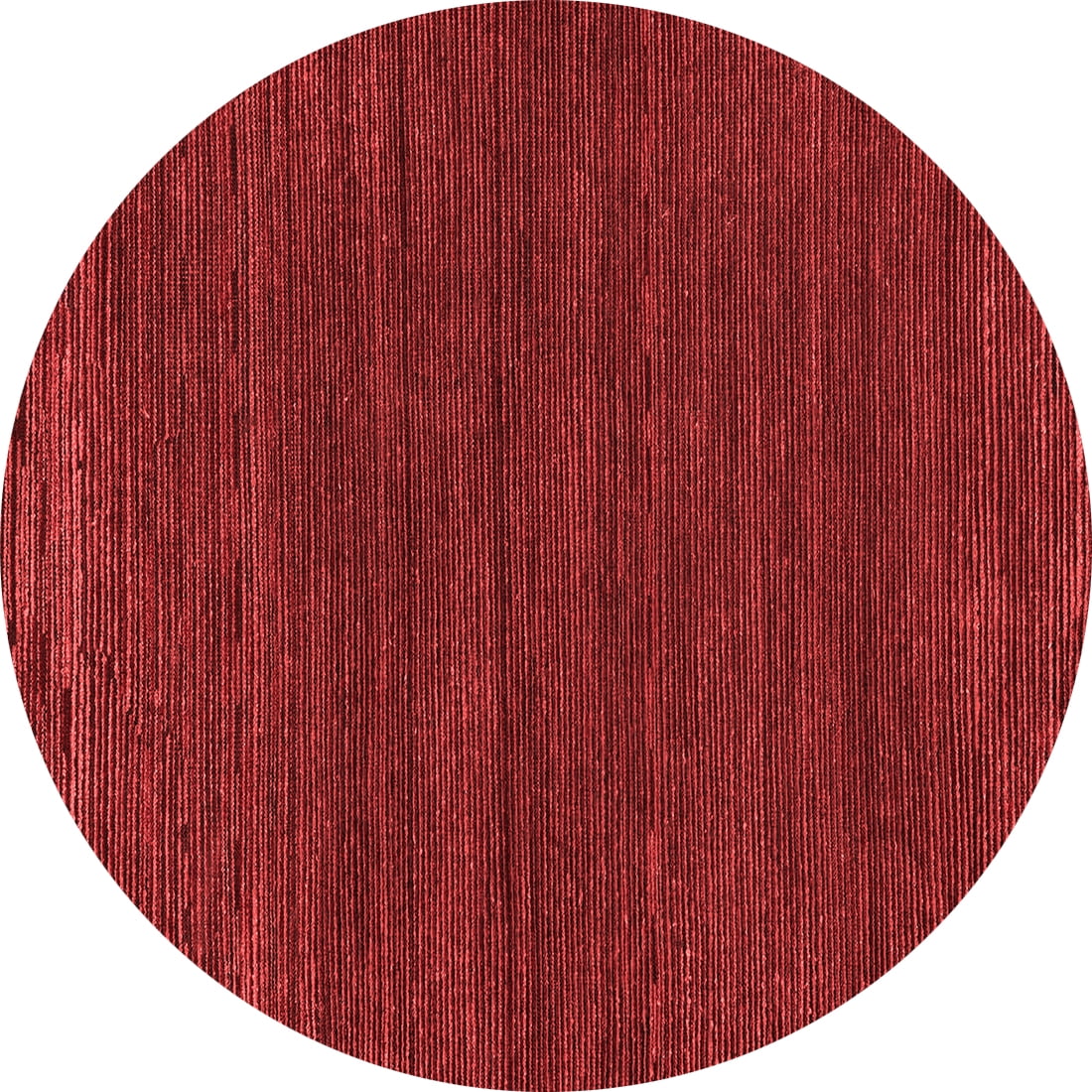 Ahgly Company Indoor Round Abstract Red Modern Area Rugs, 5' Round ...