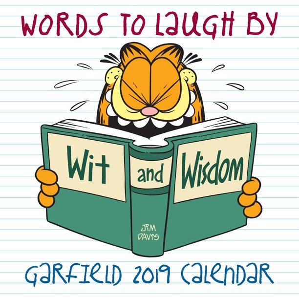 Garfield 2019 Mini Wall Calendar: Words to Laugh by (Other) - Walmart ...