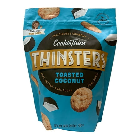 Mrs. Thinster's Cookie Thins, Toasted Coconut (16 Ounce) - Walmart.com