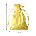 Efavormart 12PCS GOLD Satin Gift Bag Drawstring Pouch Wedding Favors ...