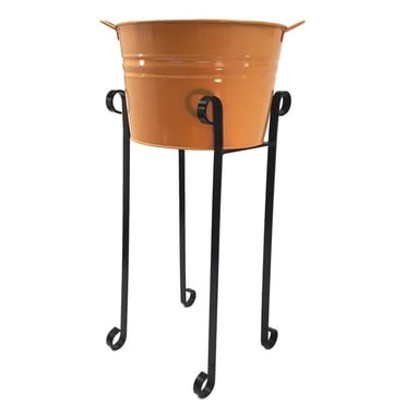 Leigh Country CP 98092 Red 42 Qt. Steel Coca-Cola Wash Tub With Stand ...