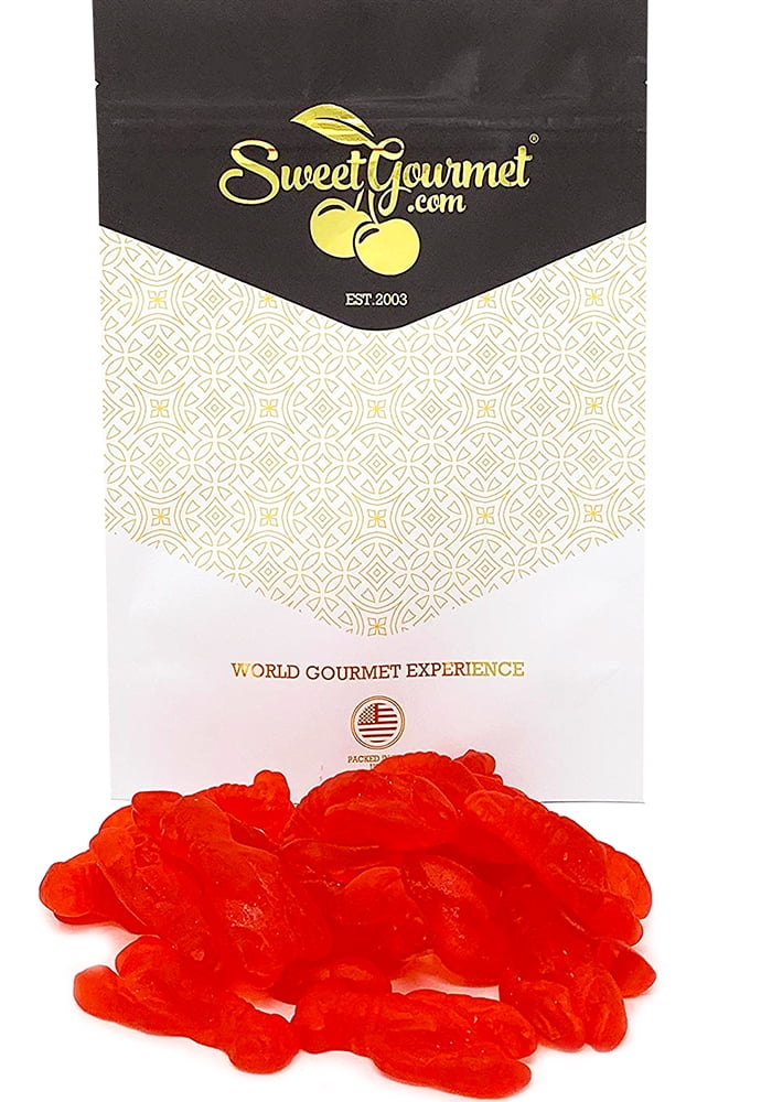 SweetGourmet Gummy Raspberry Red Lobsters | Gummy Candy | 1 Pound ...