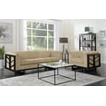 Chic Home Mabel Sofa Linen-Textured Upholstery - Walmart.com