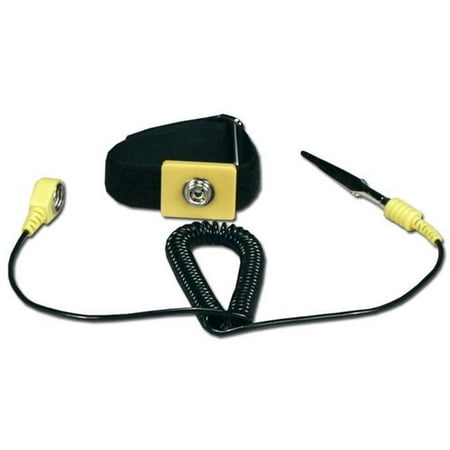 QVS CA226 Computer Anti-Static Wrist Strap with Grounding Cord ...