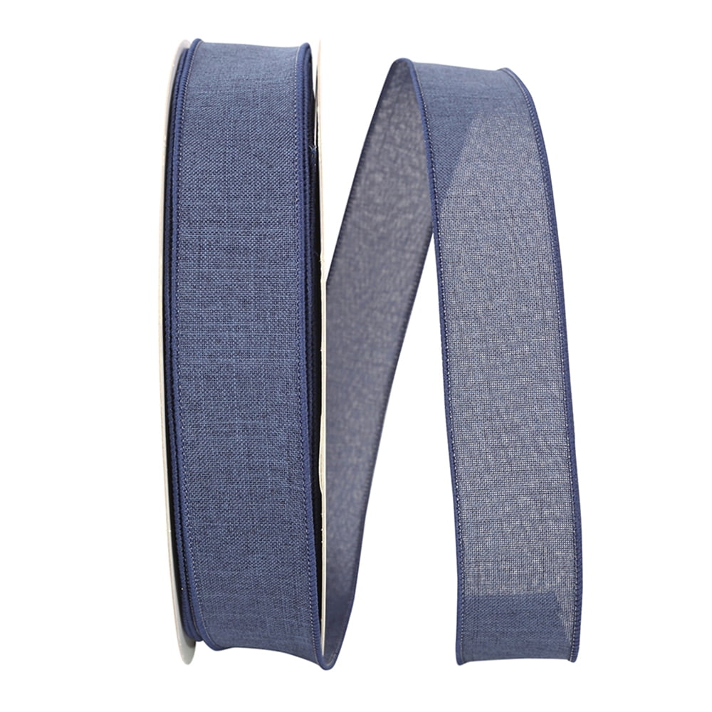 JAM Paper Birthday Denim Polyester Ribbon, 1800" x 1.5" - Walmart.com