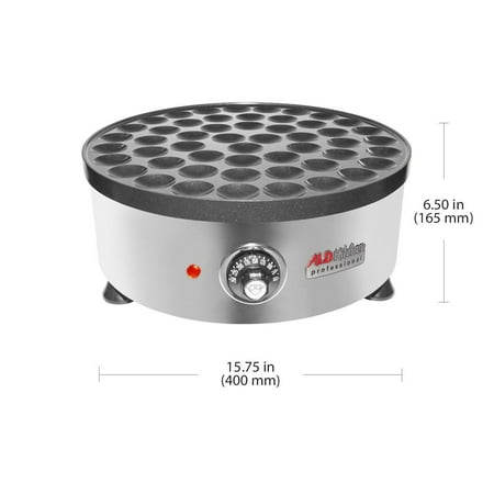 Poffertjes Maker | Dutch Pancakes Machine | Round Stainless Steel ...