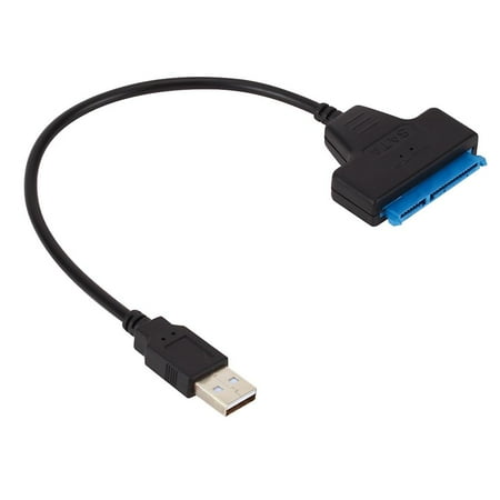 Usb 2.0 To Sata 22pin Cable Adapter Lines Hdd Ssd Connect Cord Wire For ...