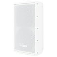 Sound Town CARME Series 8" 350W 2-Way Professional PA DJ Speaker, White with Compression Driver ...