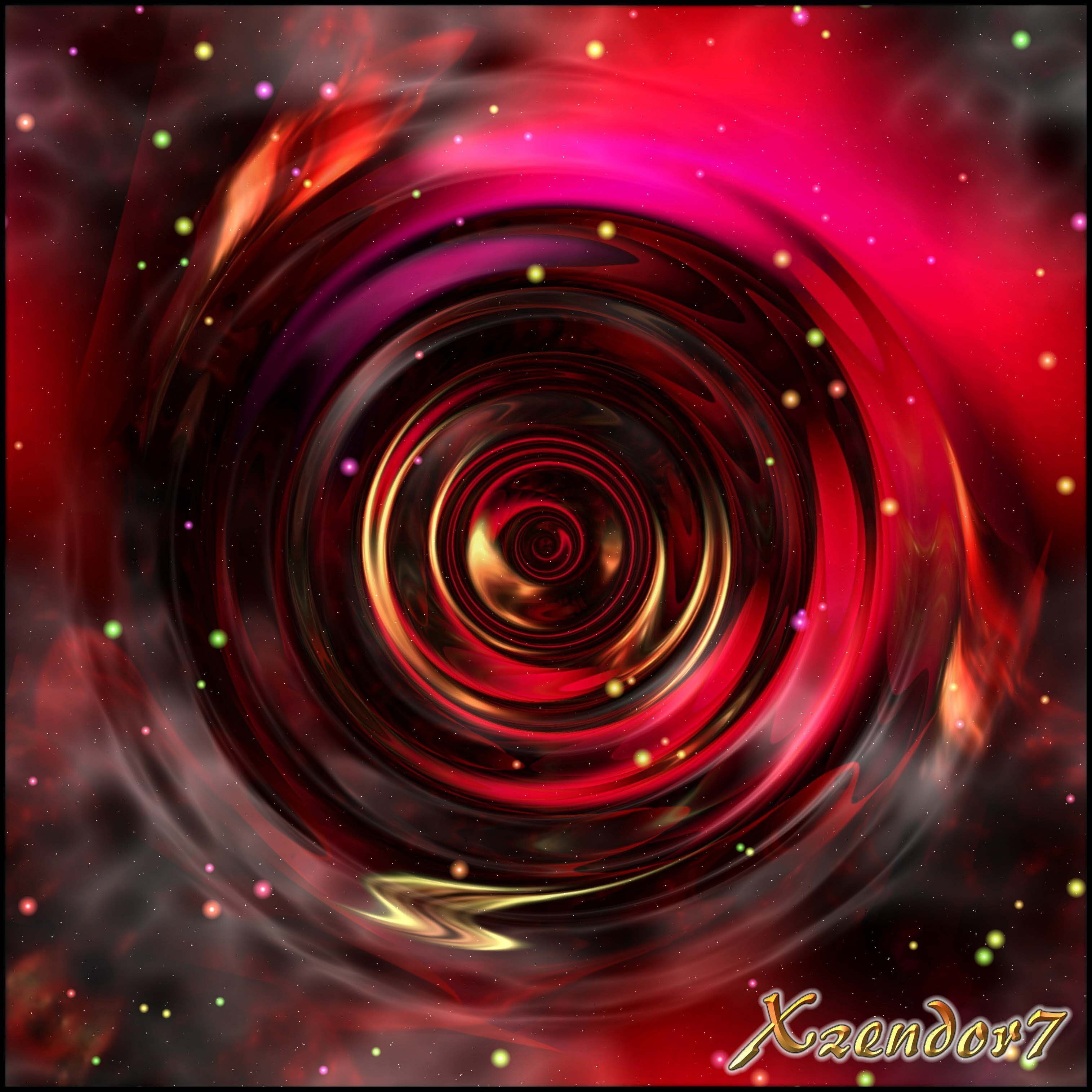 Xzendor7 "Ripples in Space Time" Glossy Poster - Walmart.com