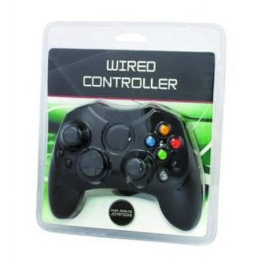 Old Skool Xbox Controller S-Type Wired Game Pad - Black - Walmart.com