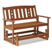 Nantucket Acacia Hardwood Glider Bench for Patio, Porch, and Outdoor ...
