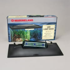 Tetra LED Hood, Low-Profile Aquarium Hood with Hidden Lighting ...