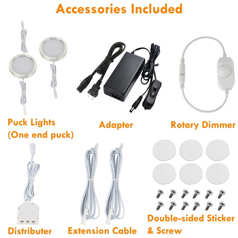 120v Puck Light Direct Wire | Shelly Lighting