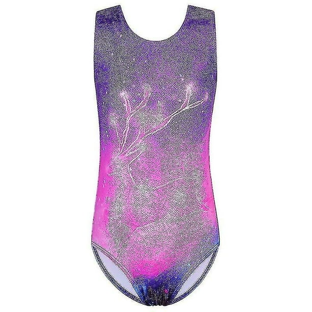 Sleeveless Gymnastics Glittering Bodysuits - Walmart.ca
