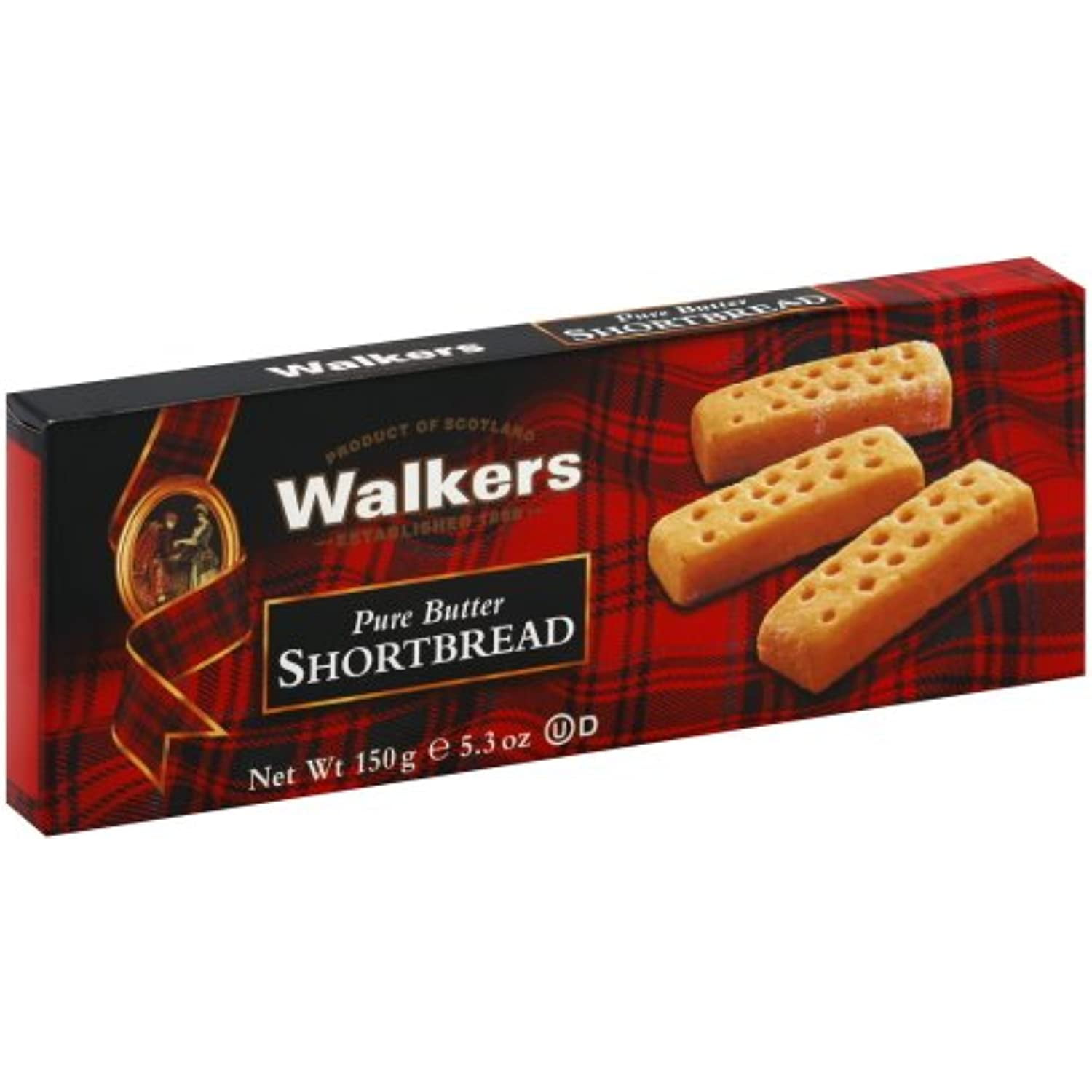 Walkers Classic Shortbread Fingers - 5.3 Oz - 2 Pk - Walmart.com