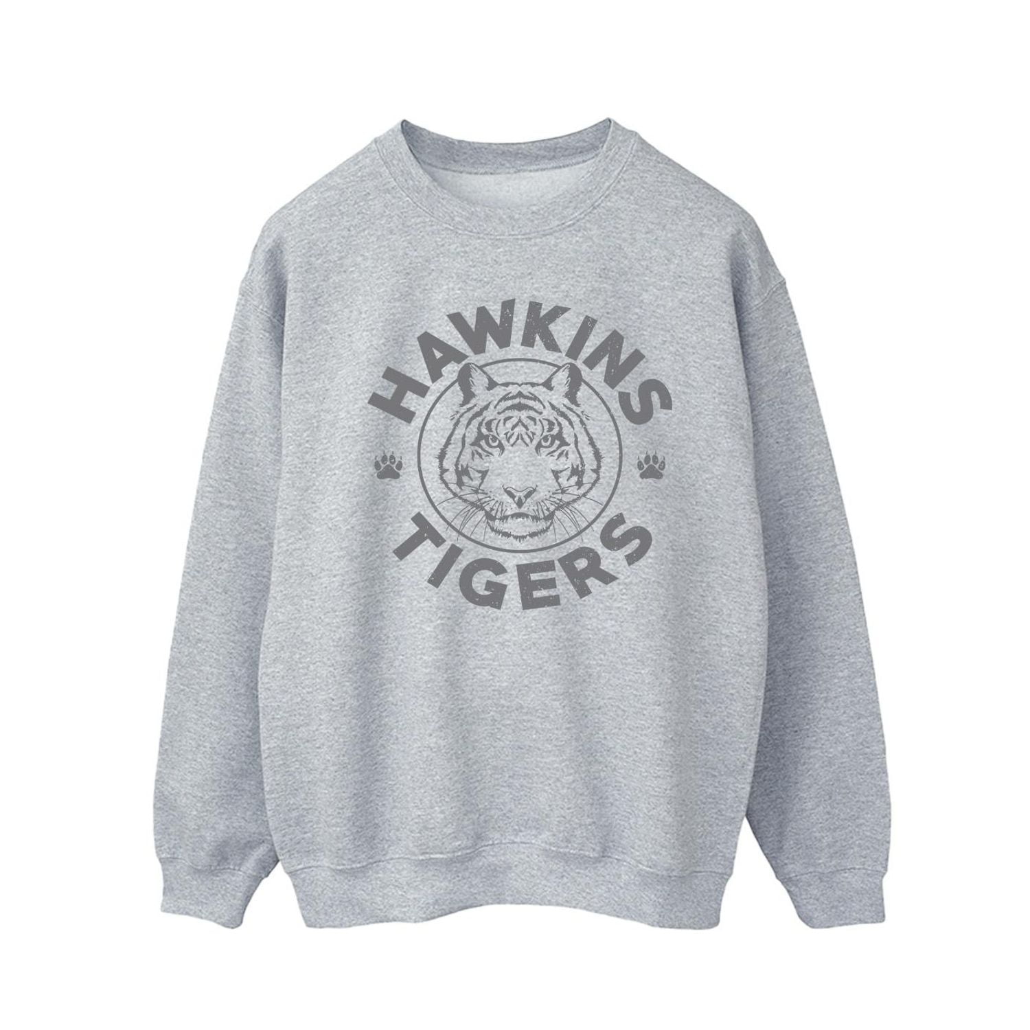 Click here for Netflix Mens Stranger Things Hawkins Grey Tiger Sw... prices