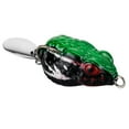 3cm/4.3g Soft Jumping Frog Lure With Dual Hooks Snakehead Handy Fishing ...