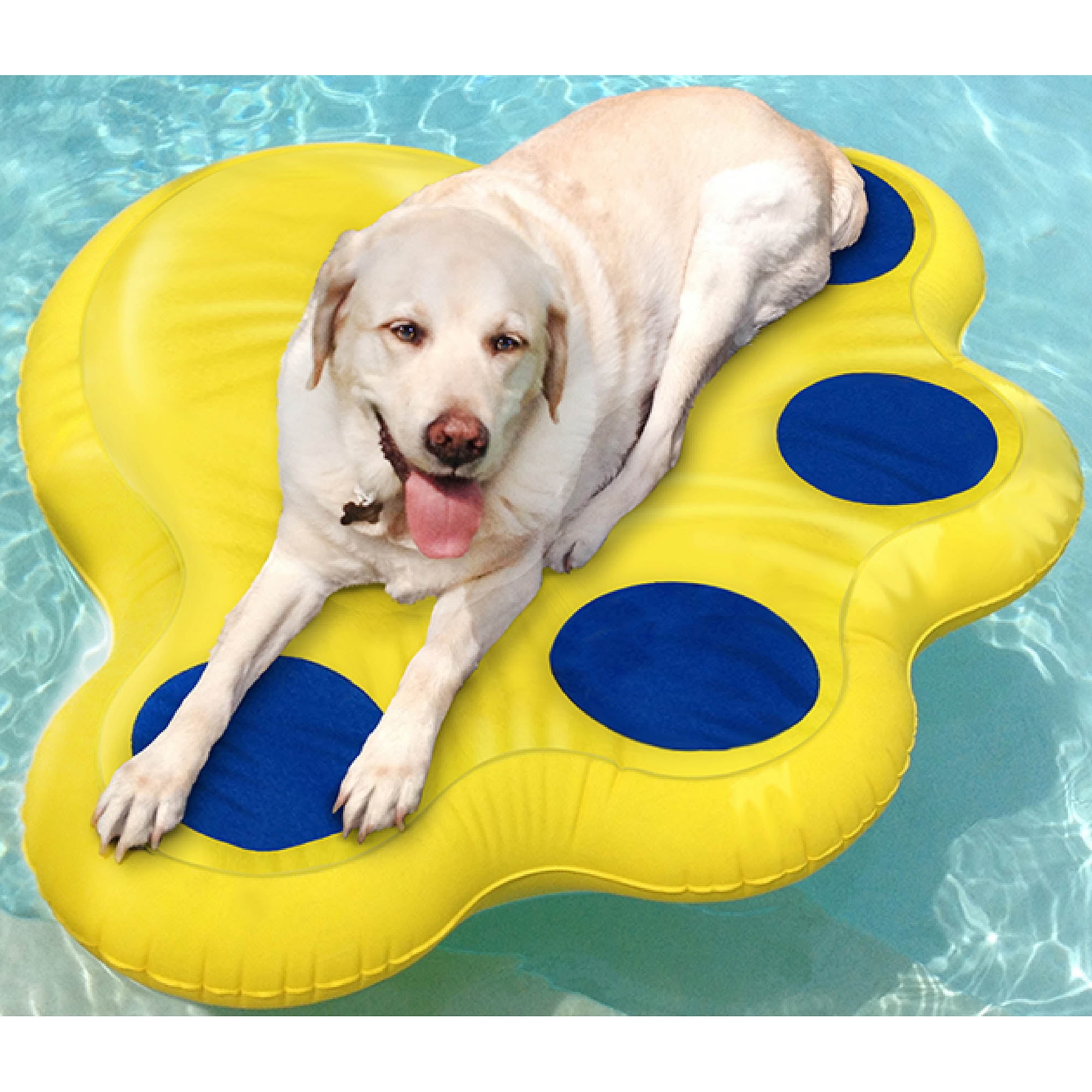 Paws Aboard Inflatable Doggy Lazy Raft - Walmart.com - Walmart.com