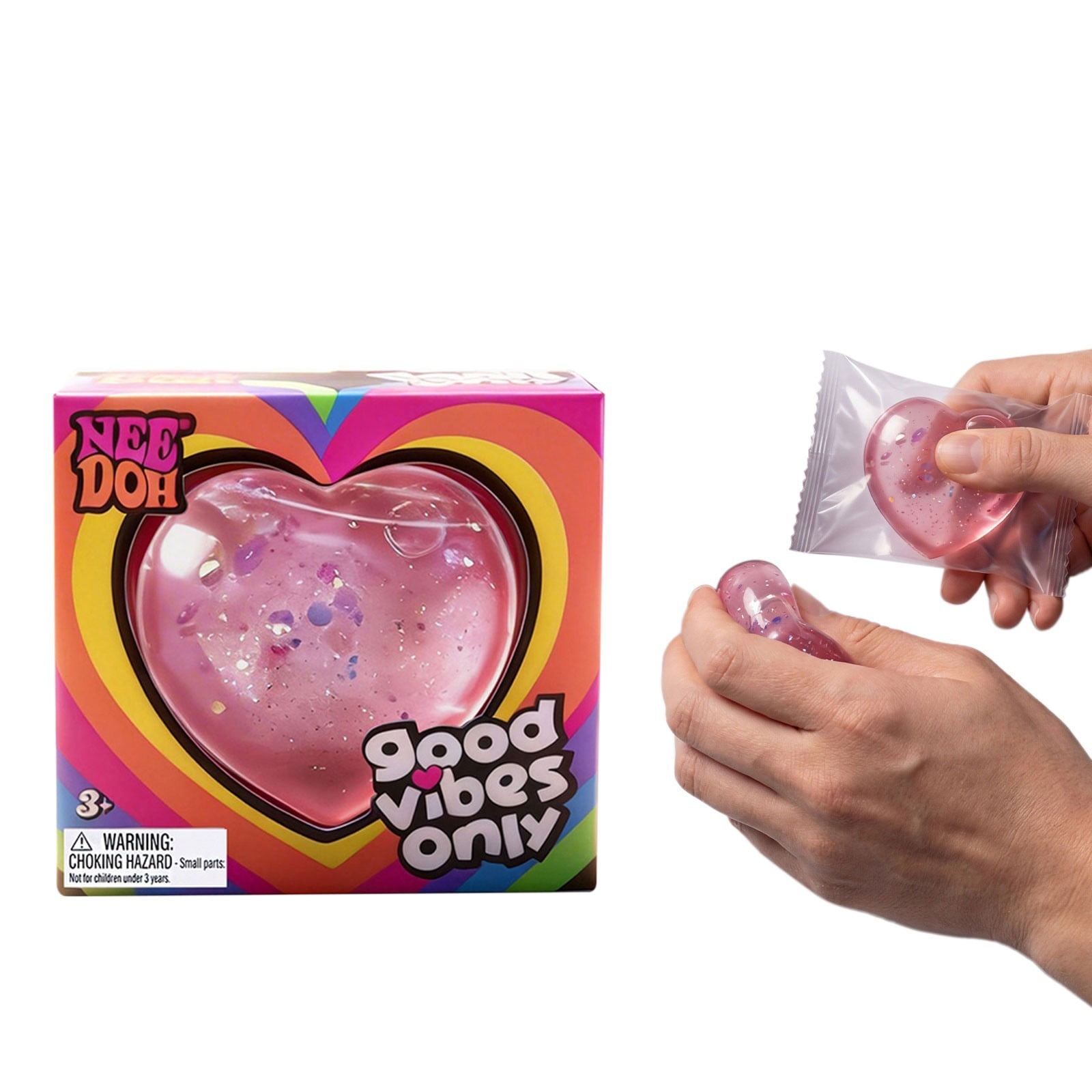 Click here for Zestify Needos Heart Stress Toys For Adults Kids S... prices