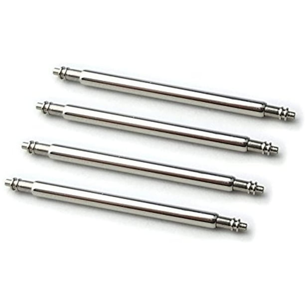 24mm Watch Spring Bars, Pins, Heavy Duty Spring Bar, 4 Pack Stainless ...
